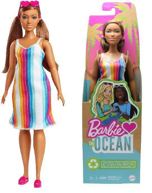 Boneca Barbie Malibu Morena - Loves the Ocean - Mattel - Bonecas ...