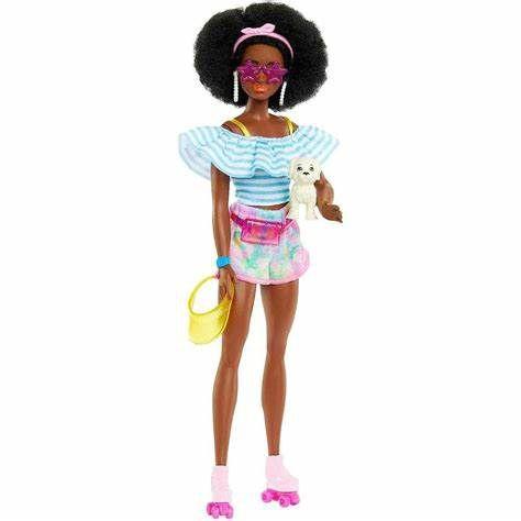 Boneca Barbie Patinadora O Filme Acessórios Mattel - Hpl77 - Boneca ...