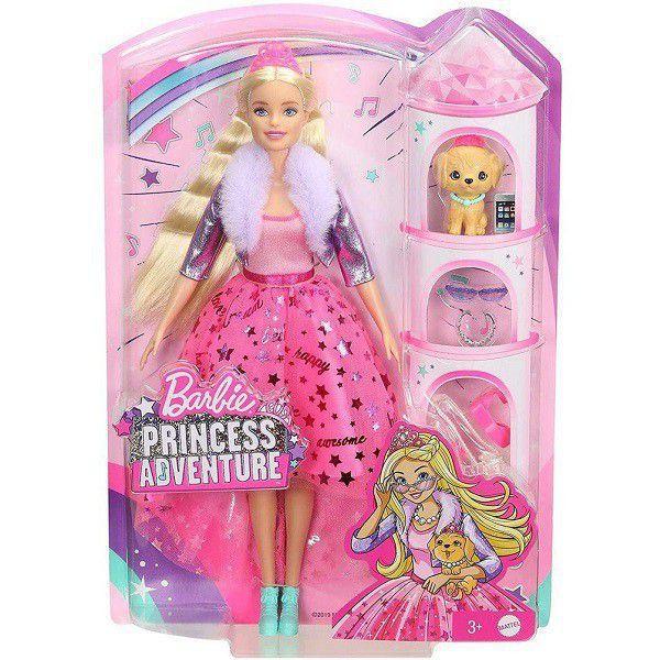 Boneca Barbie Princess Adventure Deluxe GML75/GML76 Mattel - Boneca ...