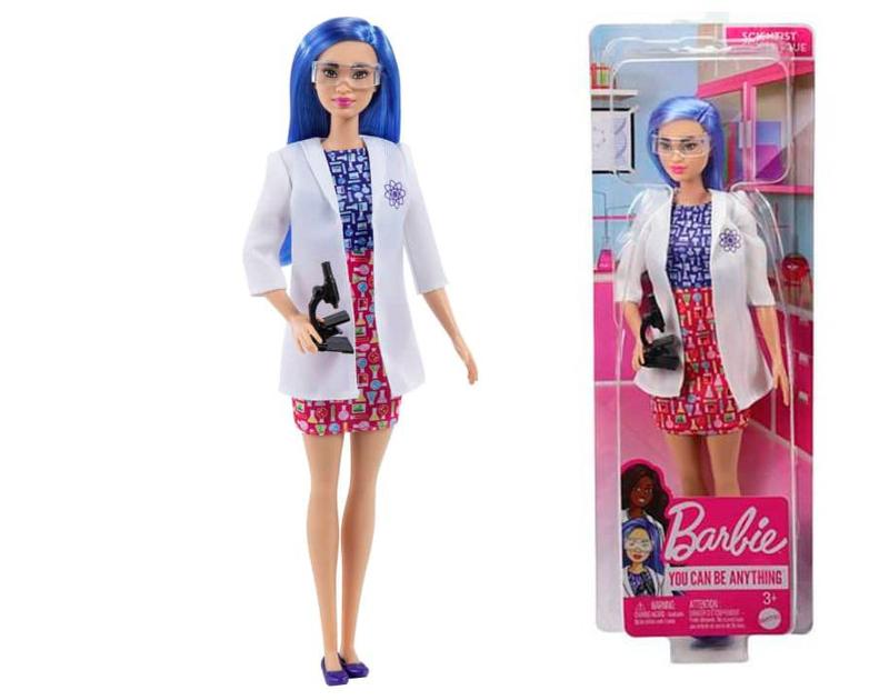 Boneca barbie profissões - original mattel - MATTEL - Boneca Barbie ...