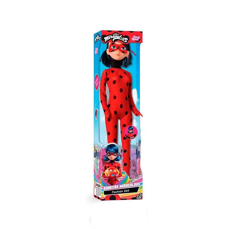 Boneca Básica - Lady Bug - Miraculous - Fashion Doll - 30 cm - Baby ...
