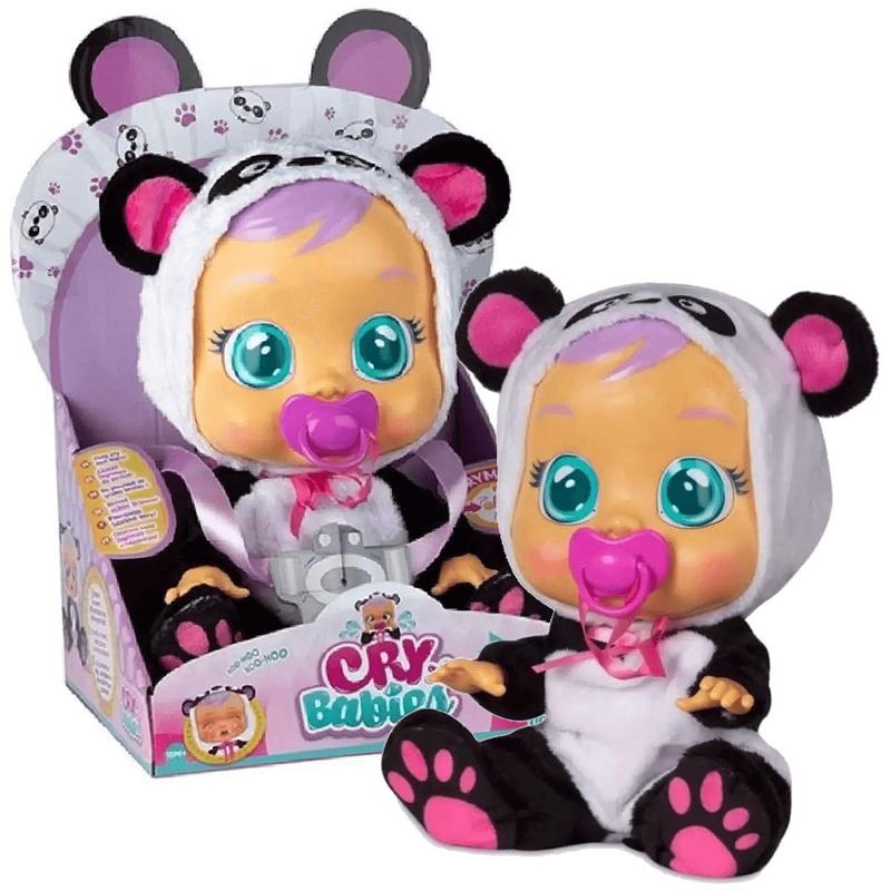 Boneca Bebê Cry Babies Com Sons e Lágrimas Pandy Multikids - Boneca ...
