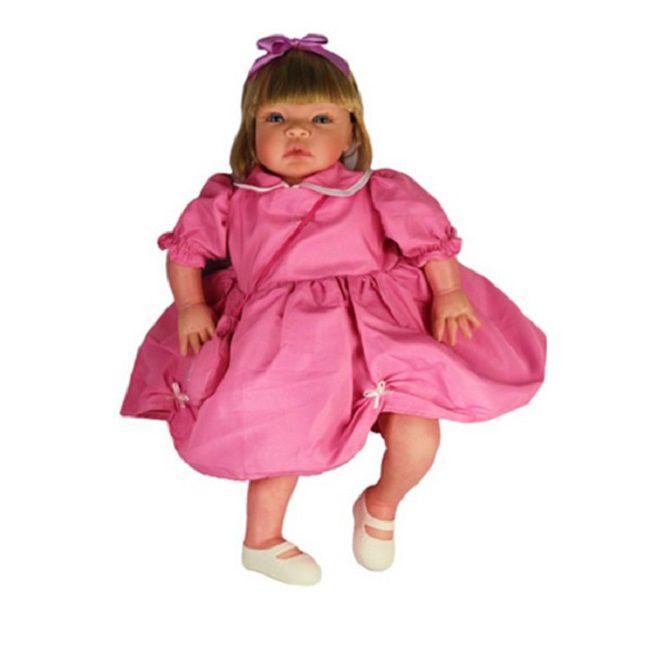 Boneca Bebe Reborn Baby Kiss Loira - Sid Nyl - Bonecas - Magazine Luiza