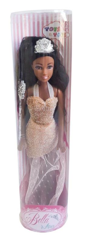 Boneca Bella Miss 29 Cm c/ Vestido e Tiara - 127773 - Toys e toys - Bonecas - Magazine Luiza