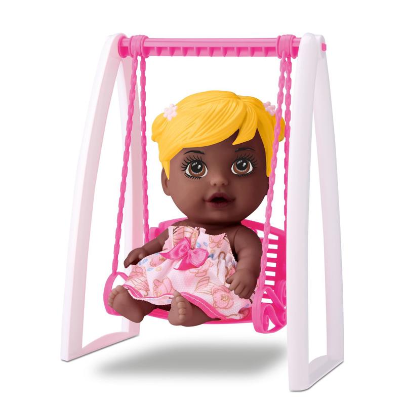 Boneca Com Balanço Mini Bee Hugs Parquinho - Bee Toys - Bonecas e ...