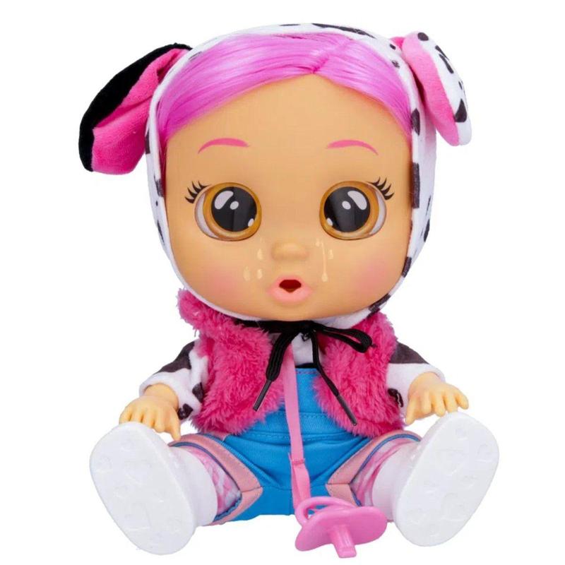 Boneca Cry Baby Com Som De Choro Lagrima E Cabelo Dotty - multilaser ...