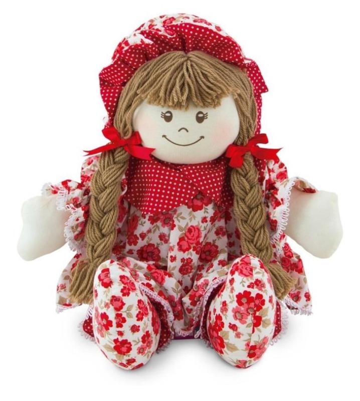 Boneca De Pano 60cm Anti-alérgica Brinquedo Decoração Bebê - JT BaBys ...
