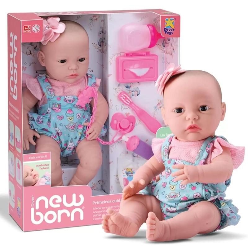 Boneca diver toys new born - Bonecas - Magazine Luiza