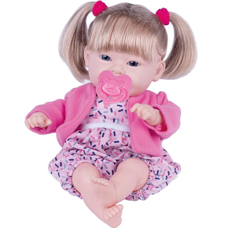 Boneca Dolls Collection Bebê Feliz C/ Acessórios 436 - Supertoys ...
