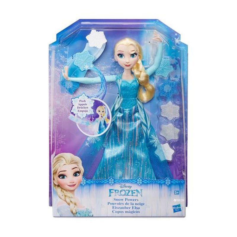 Boneca Elsa Poderes Frozen Hasbro B9204 De Neve 630509502479 - Bonecas ...