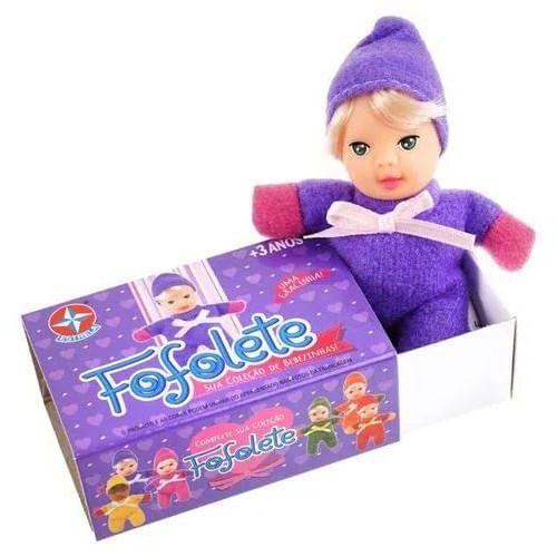 Boneca - Fofolete Pequena Roupa Roxa ESTRELA - Bonecas - Magazine Luiza