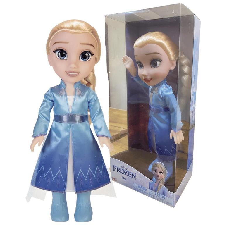 Boneca Frozen Elsa Articulada Com 35cm Disney Multikids - Bonecas ...