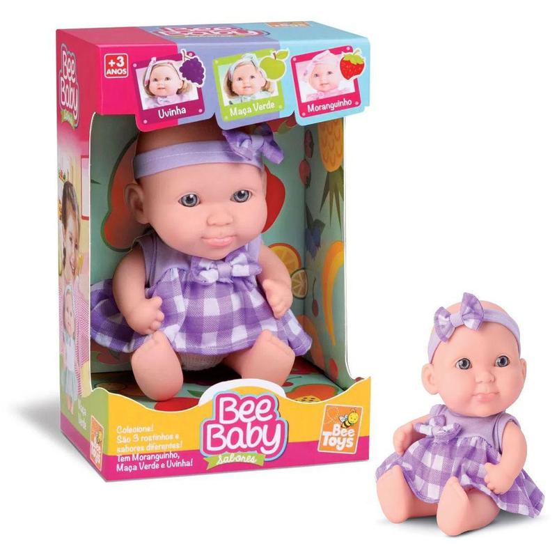 Boneca Infantil Bee Baby Uvinha com Cheiro Diversão para Crianças ...