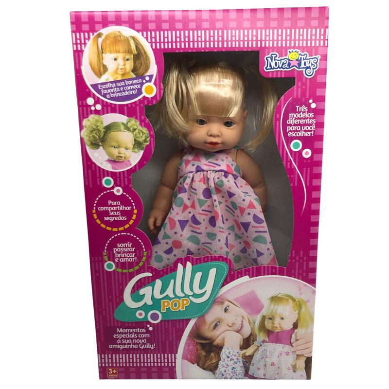 Boneca Infantil Estilo Gully Para Compartilhar Segredos Pop - NOVA TOYS ...
