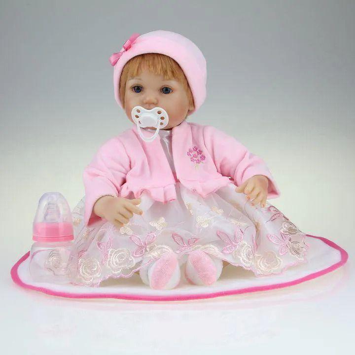 Boneca Kikita Doll Reborn Ruiva Com Chupeta B - Fenix - KitKita ...