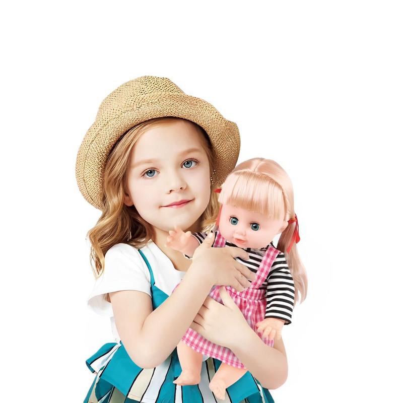 Boneca Linda Bebe Menina Crianças Silicone Emborrachada Nenem Brinquedo ...