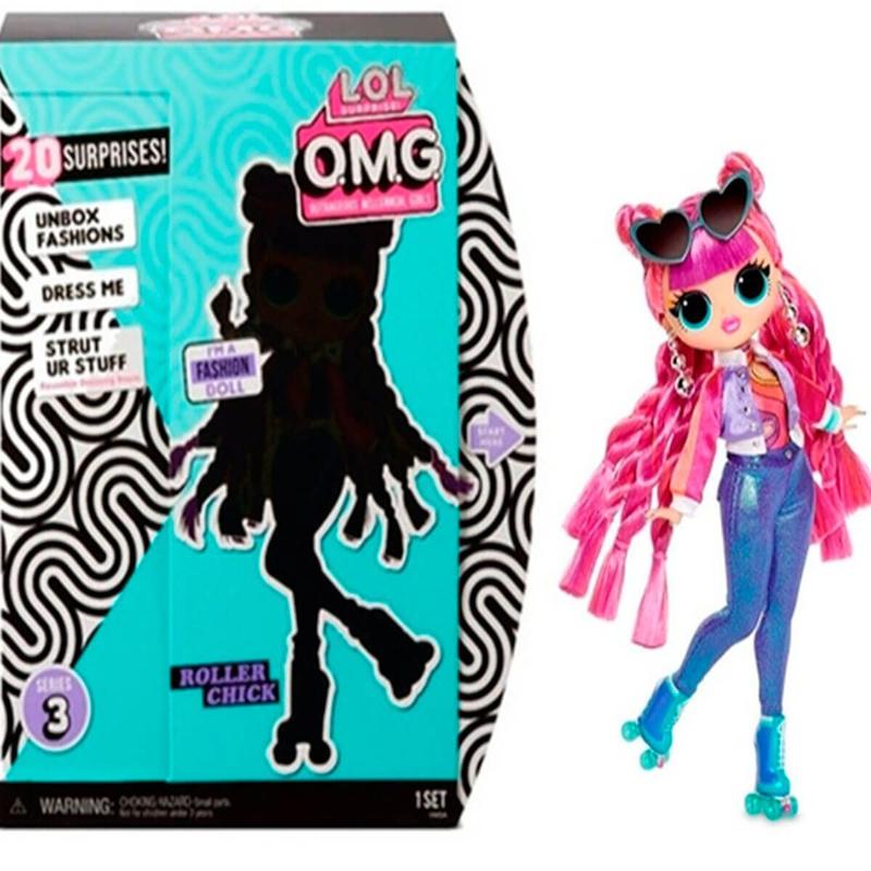 Boneca LOL Surprise OMG Doller Core Roller Chick Série 3 Candide ...