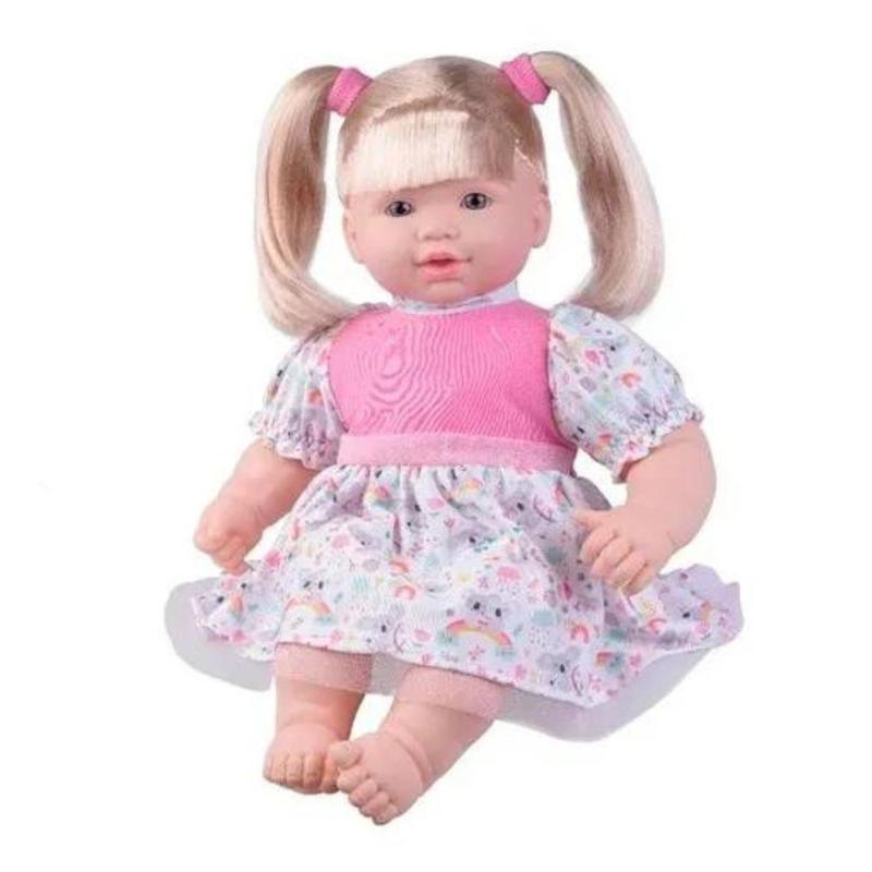 Boneca Manu 45cm Fala Diversas Frases 460 - Super Toys - Bonecas ...