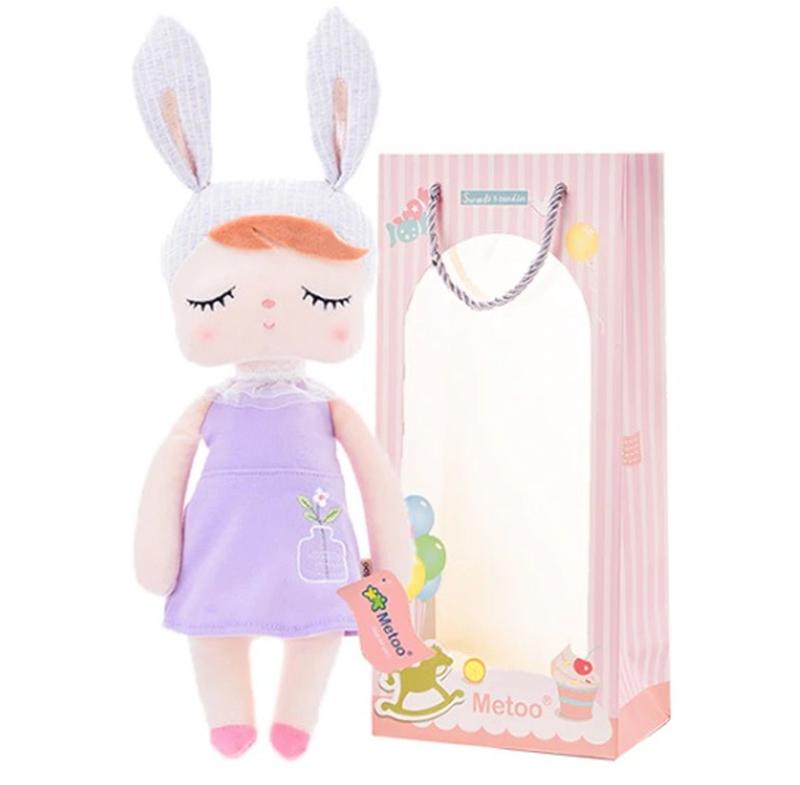 Boneca Metoo Angela Coloridas 34 Cm + Sacola Metoo - Original - Bonecas ...