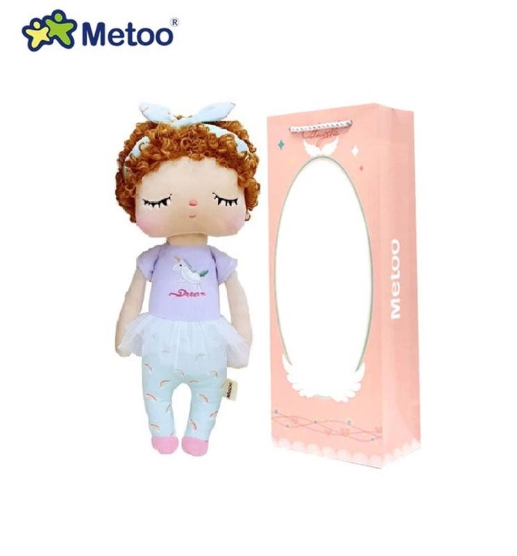 Boneca Metoo Angela Encaracolados 34 Cm + Sacola Metoo - Original ...