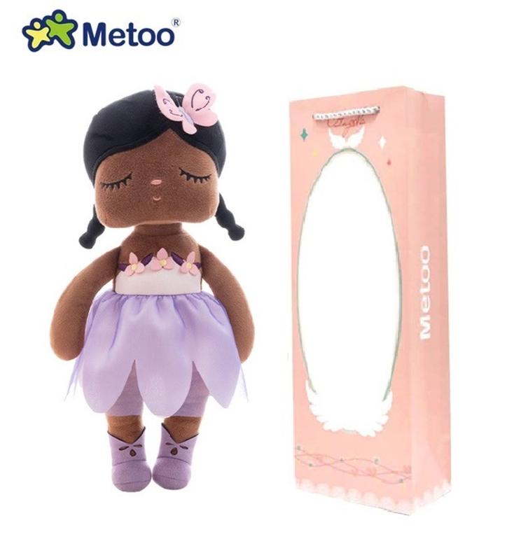 Boneca Metoo Angela Floral 33 Cm + Sacola Metoo - Original - Boneca Metoo - Magazine Luiza