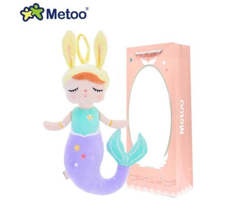 Boneca Metoo Angela Sereia 33 Cm + Sacola Metoo - Original - Boneca Metoo - Magazine Luiza