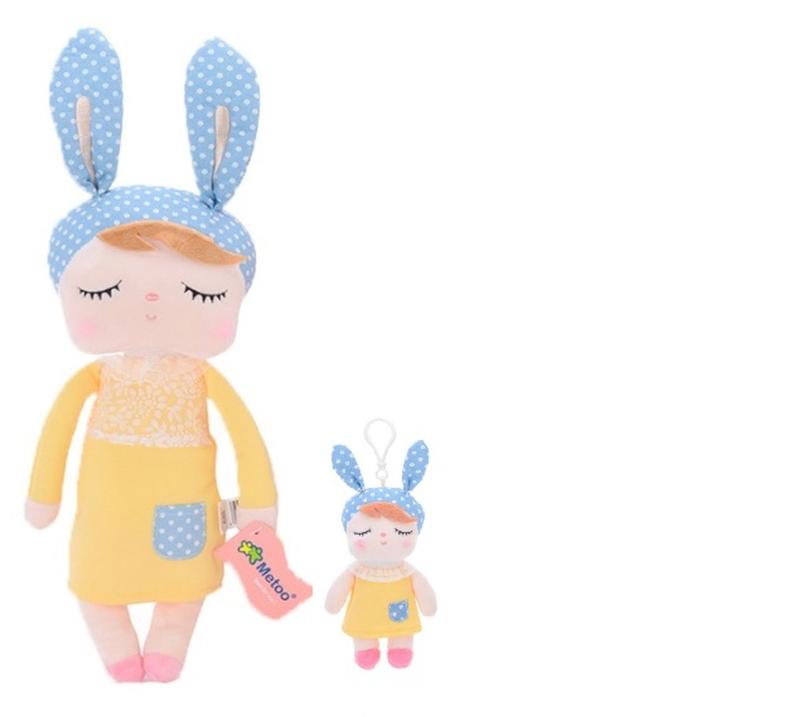 Boneca Metoo Angela Tradicional 34 Cm + Mini Angela 15 Cm + Sacola ...