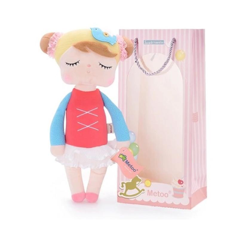 Boneca Metoo Angela Tradicional 34 Cm + Sacola Metoo - Original - Bonecas - Magazine Luiza