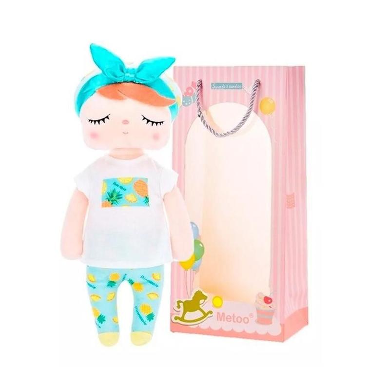 Boneca Metoo Doll Angela Fruta Abacaxi 33Cm - Metoo - Bonecas ...