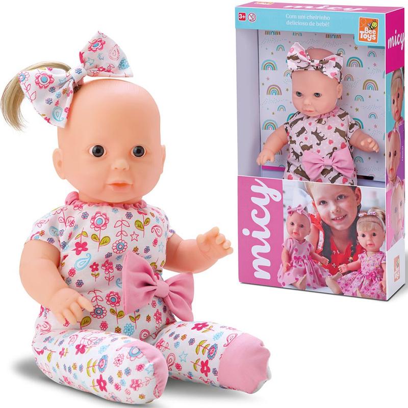 Boneca micy chuca na caixa - BEE TOYS - Bonecas - Magazine Luiza