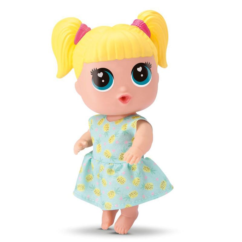 Boneca Miniatura Bebê Brinquedo Baby Buddies Sabor Abacaxi - Bambola ...