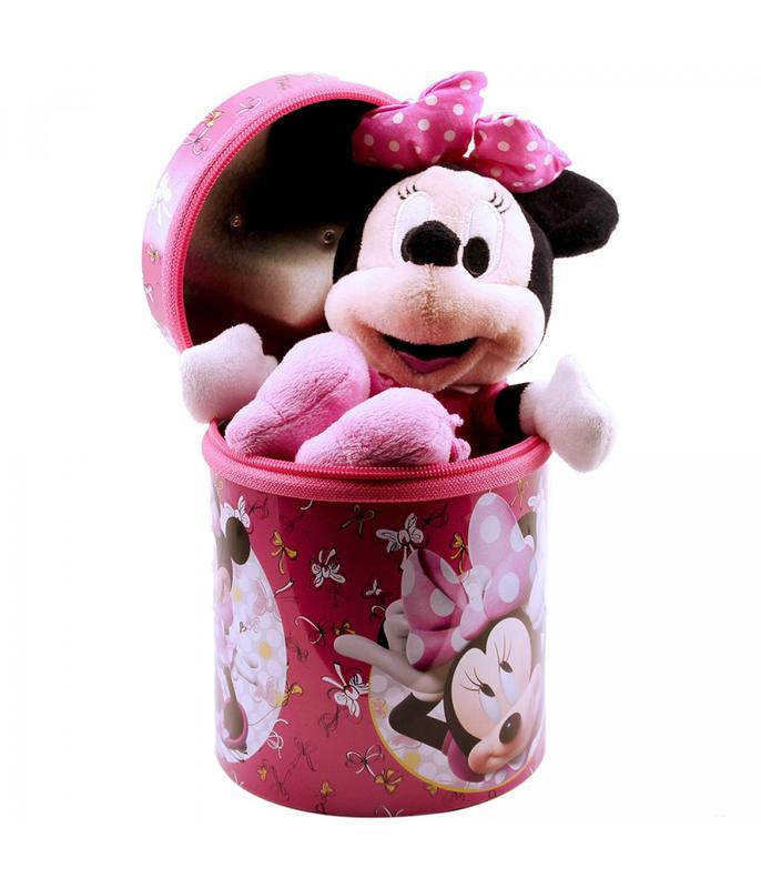 Boneca Minnie Rosa Chaveiro 23 Cm Na Lata Original Disney - Taimes ...