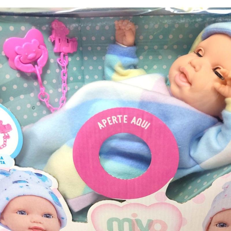 Boneca miyo com sons de - 2391 - Cotiplás - Bonecas - Magazine Luiza
