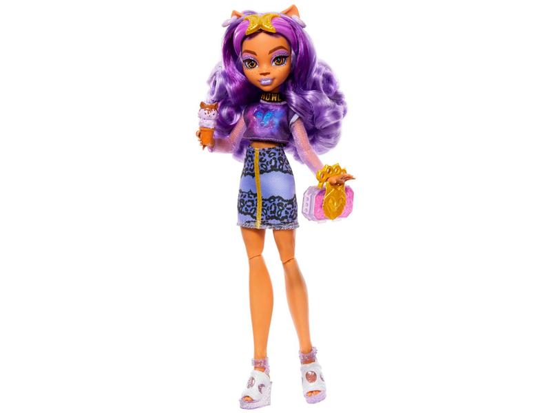 Boneca Monster High Skulltimates Secrets Flashes - de Horror Clawdeen ...