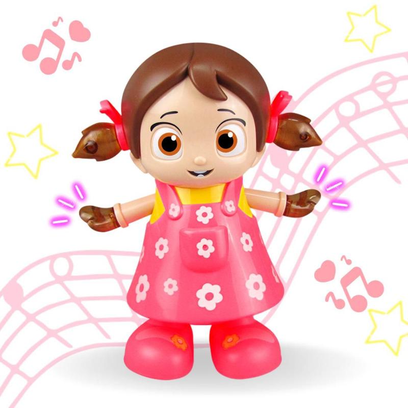 Boneca Musical Canta Dança Acende Luz Dance Girl Brinquedo Infantil ...
