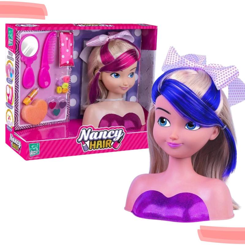 Boneca Nancy Hair com Acessórios Super Toys - Bonecas - Magazine Luiza