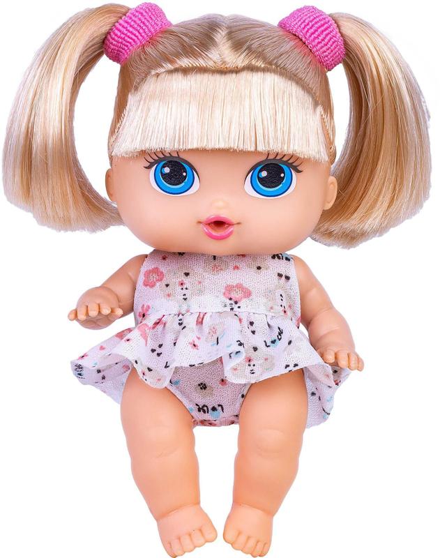 Boneca Para Menina Bebê Passeio Loira Com Cabelo Super Toys - Bonecas ...