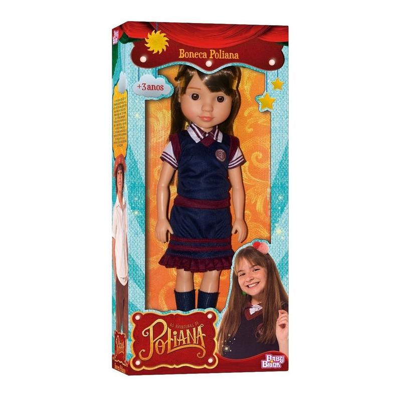 Boneca Poliana 48cm As Aventuras de Poliana - Rosita - Baby Brink ...