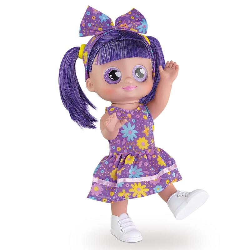 Boneca Pretty Collection Purple Roxa Milk Brinquedos - Bonecas ...