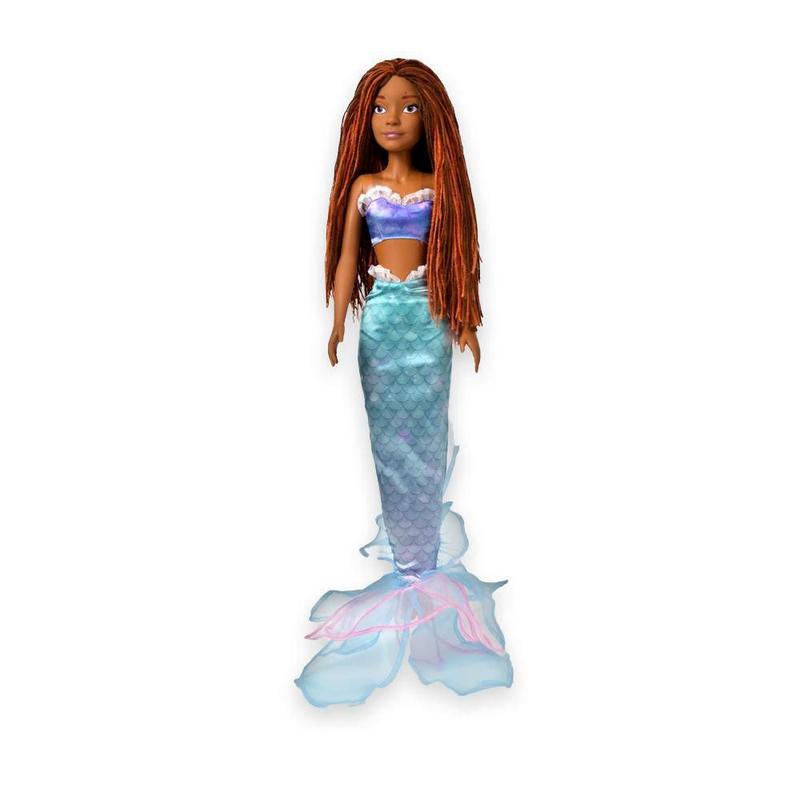 Boneca Princesas da Disney Ariel Filme Pequena Sereia Baby Brink ...