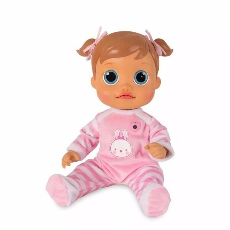 Boneca Que Fala Interativa Baby Wow Analu Rosa Multikids - Bonecas ...
