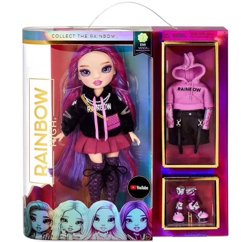 Boneca Rainbow High Fashion Core Emi Vanada - MGA 575788 - Bonecas ...