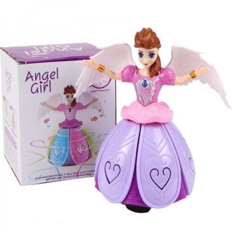 Boneca Som e Luz Anger Girl Pilha Bate Volta Dança - Brincs - Bonecas ...