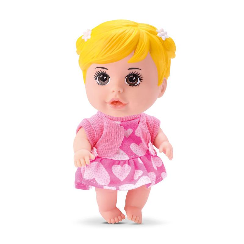 Boneca Super Macia Baby Bebe - Loira - Beetoys Hugs - Bee Toys ...