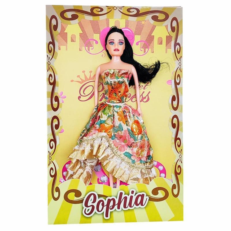 Boneca Sweet Princesas Sophia 30Cm Estilo Barbie Brinquedo. - Eurobrink - Bonecas - Magazine Luiza