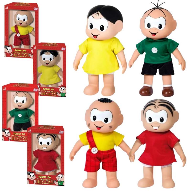 Boneca Turma Monica Baby Bebe Classicos Grande Colecionavel - Baby ...
