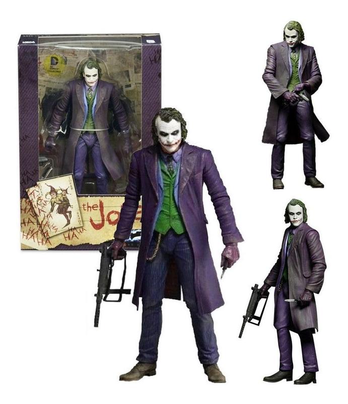 Boneco Action Figure Coringa Joker Neca Heath Ledger - Falcor - Action ...