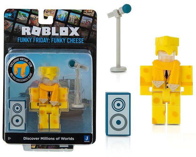 Boneco Articulado Com Acessórios e Item Virtual Exclusivo Funky Cheese ...