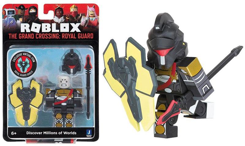 Boneco Articulado Com Acessórios e Item Virtual Exclusivo Royal Guard ...