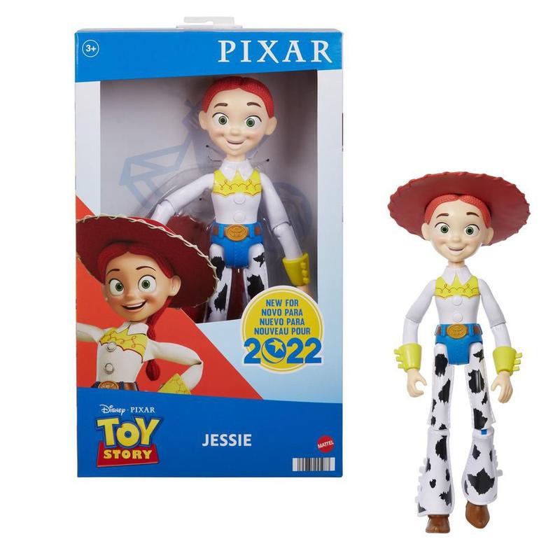 Boneco Articulado - Disney Pixar - Toy Story - Jessie - 30 cm - Mattel ...